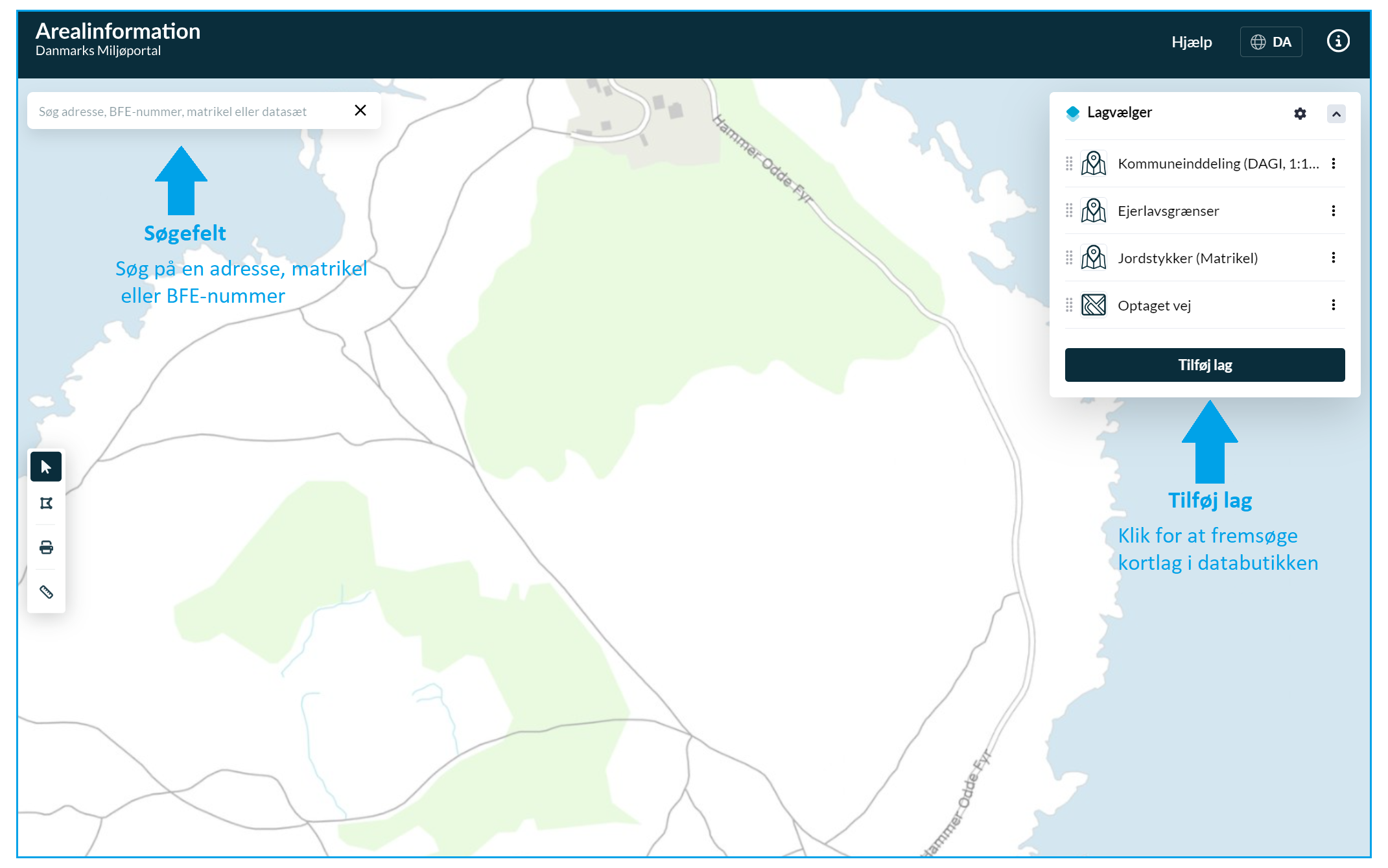 Danmarks Arealinformation: Se din ejendom fra luften gennem tiden ...