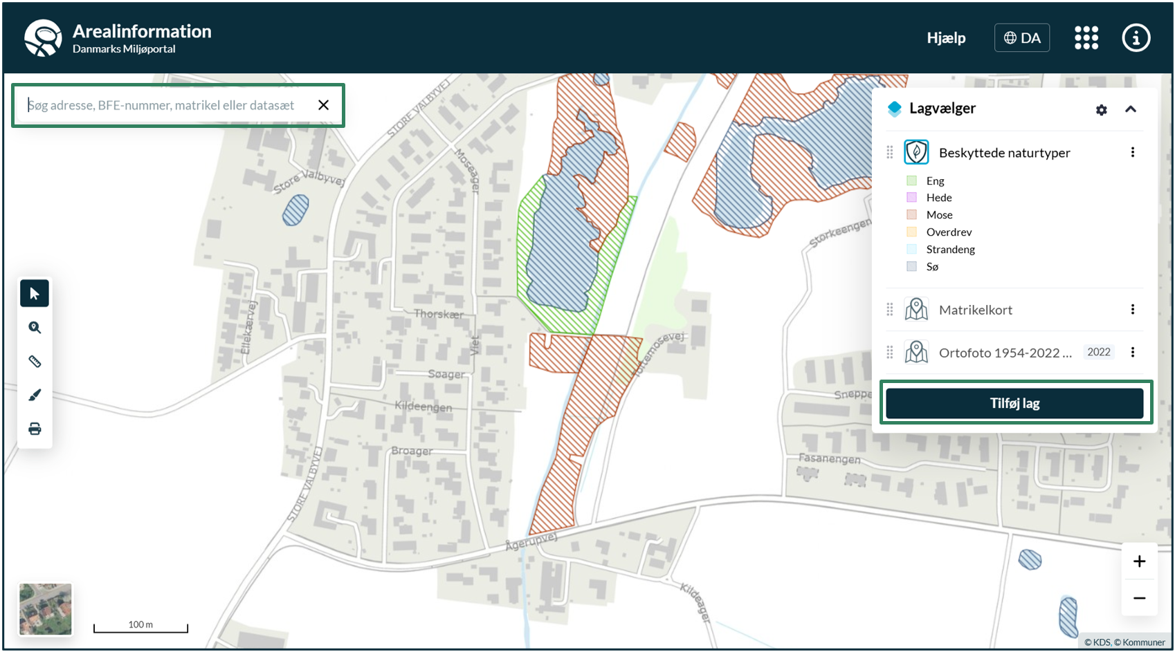 Danmarks Arealinformation: Se din ejendom fra luften gennem tiden ...